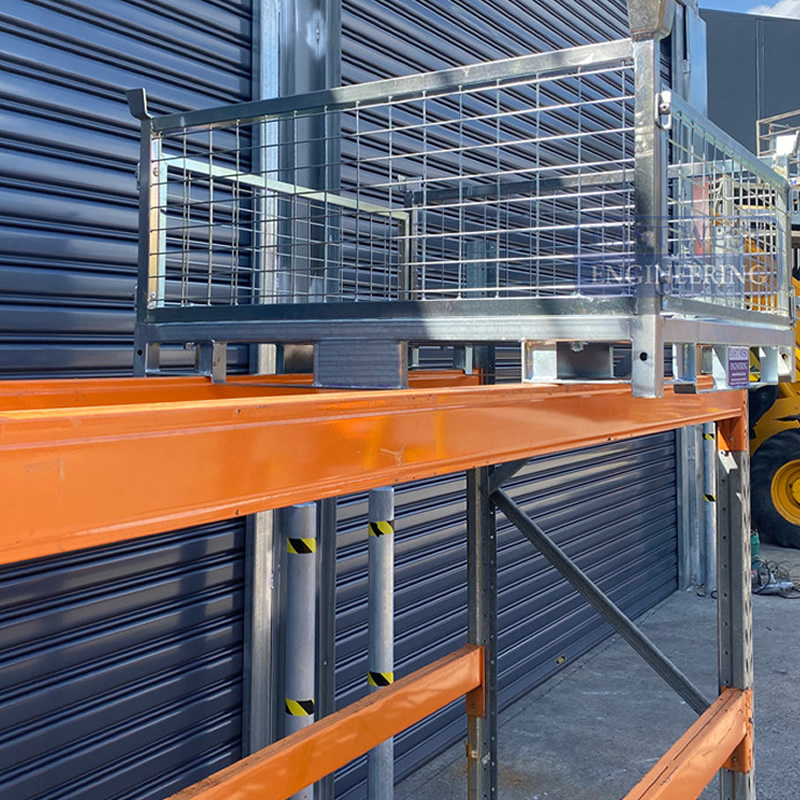 Steel Pallet Cage 1000Kg WLL (Half Size) | Brick Cage / Block Cages ...